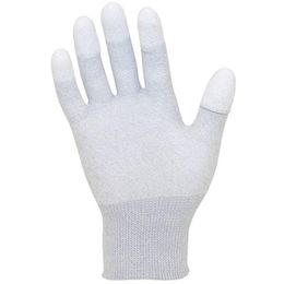 PCE Antistat 109-0910 ESD-Handschuh Kleider-Größe: m Nylon®, Carbon