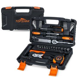 57-teiliges Multi-Tool-Set Werkzeugkoffer Mechaniker-Werkzeugkoffer Heimwerkerkoffer TS-CH3