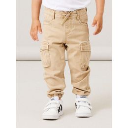 name it Cargohose Cargo Jeans Hose Twill Chino Jogger Pants NMMBEN 6784 in Braun
