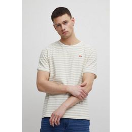 Blend T-Shirt Gestreiftes T-Shirt BHDinton 5261 in Beige