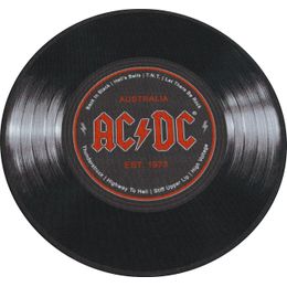 ACDC AC/DC Schallplatte Teppich schwarz