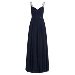 Vera Mont A-Linien-Kleid, blau
