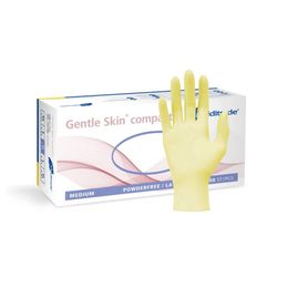 MediTrade Latexhandschuhe Meditrade Gentle Skin® compact+ Latex Einweghandschuh