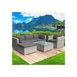 Brast Gartenlounge-Set Joy für 5 Personen inkl. extra Dicke Kissen