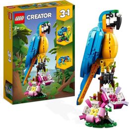Lego® Konstruktionsspielsteine Creator 3in1 Papagei