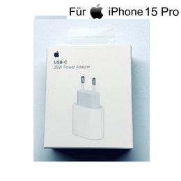 OIITH Apple iPhone 15 Pro 35W MHJJ83ZM/A Ladegerät USB‑C Power Adapter USB-Ladegerät