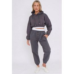 Worldclassca Jogginganzug Worldclassca Jogginganzug Crop Sport Suit Hausanzug Trainingsanzug