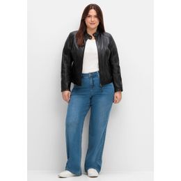 sheego Große Größen: Weite Jeans in Curvy-Schnitt ELLA, blue Denim, Gr.56