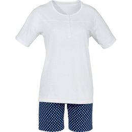 Erwin Müller Erwin Müller Pyjama Damen-Shorty Single-Jersey Punkte