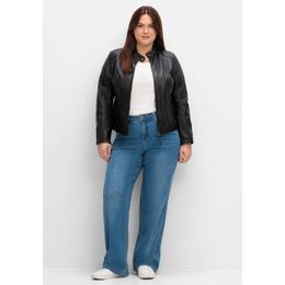 sheego Große Größen: Weite Jeans in Curvy-Schnitt ELLA, blue Denim, Gr.42