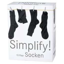 Mey & Edlich Mey & Edlich Herren Simplify-Socke im 10er-Pack grau 39-41 - 39-41
