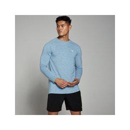 MP Herren Performance Langarmshirt — Hellblau - XS