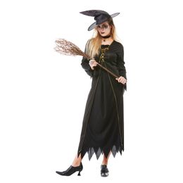 buttinette Hexenkostüm "Black Witch" für Damen