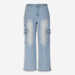 TK Maxx Blaue Jeans im Cargo-Stil