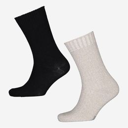 TK Maxx 2er-Pack schwarz-graue Socken