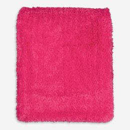 TK Maxx Pinke Tagesdecke aus Kunstfell 152x127cm