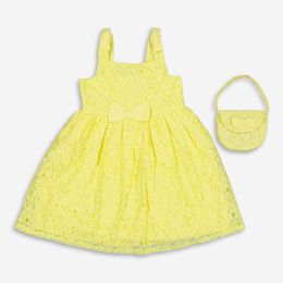 TK Maxx Gelbes Kleid aus floraler Spitze