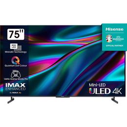 HISENSE 75U7KQ LED TV (Flat, 75 Zoll / 189 cm, UHD 4K, 3D, SMART TV)
