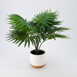 TK Maxx Grüne künstliche Palmenpflanze 40x35cm