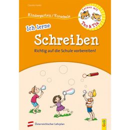 Lernen mit Teo und Tia - Ich lerne Schreiben - Kindergarten/Vorschule - Claudia Haider, Kartoniert (TB)