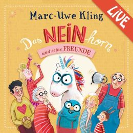 Silberfisch Das NEINhorn und seine Freunde - Marc-Uwe Kling liest live,3 Audio-CD - Marc-Uwe Kling (Hörbuch)