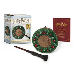 Harry Potter: Hogwarts Christmas Wreath and Wand Set - Donald Lemke, Kartoniert (TB)