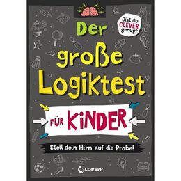 Loewe Verlag Der große Logiktest für Kinder - Gareth Moore, Kartoniert (TB)