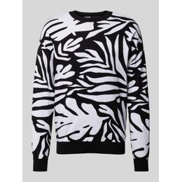 K by KARL LAGERFELD Strickpullover mit Allover-Muster