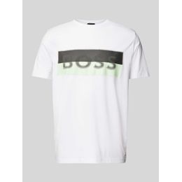 BOSS Green T-Shirt mit Label-Print