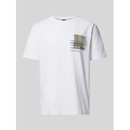 BOSS Green T-Shirt mit Label-Print Modell 'Teebero'