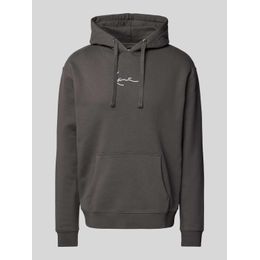 Karl Kani Hoodie mit Label-Stitching