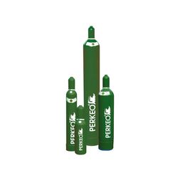 PERKEO 5-l-Stickstoff-Stahlflasche mit Erstf&uuml;llung