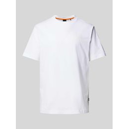 BOSS Orange T-Shirt mit Label-Print Modell 'Telogoboss'