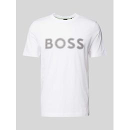 BOSS Green T-Shirt mit Label-Print