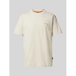 BOSS Orange T-Shirt mit Label-Print Modell 'Telogoboss'