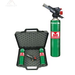 PERKEO MAP-Gas SPOTFIRE SET mit Zubeh&ouml;r Ersatzkartuschen in Nylontasche