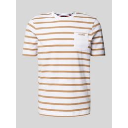 HECHTER PARIS T-Shirt mit Label-Print