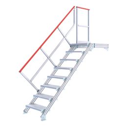 Hymer Fahrbare Plattformtreppe - Treppenneigung: 60&deg; / Stufenbreite: 600 mm - 5 Stufen