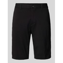 BOSS Green Regular Fit Shorts mit Gürtelschlaufen Modell 'Commuter'