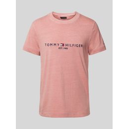 Tommy Hilfiger T-Shirt mit Label-Stitching