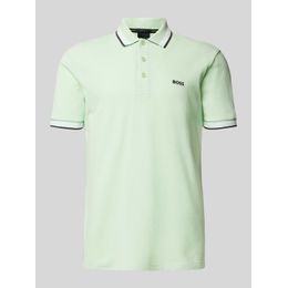 BOSS Green Regular Fit Poloshirt mit Label-Stitching Modell 'PADDY'