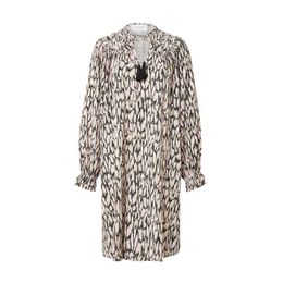 Sisters Point Kleid 'ILISA' Damen Größe 34 beige / apfel / schwarz Winterkleid