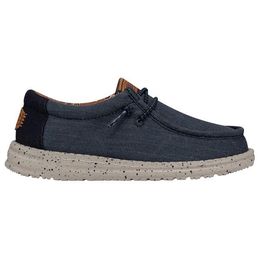 HeyDude - Kid's Wally Washed Canvas - Sneaker 32 | EU 32 blau