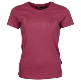 Pinewood - Women's Outdoor Life Damen T-Shirt - T-Shirt Gr XS rosa