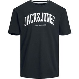 Jack & Jones Jack & Jones Junior Josh Tee Crew Neck T-Shirt schwarz in 128
