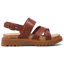 Timberland - Women's Clairemont Way Cross-Strap Sandal - Sandalen US 5,5 | EU 36 braun