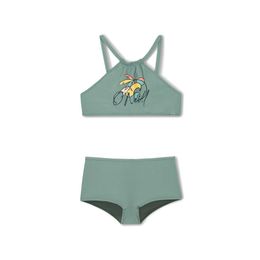 O`Neill O'NEILL Bikini 'Cali Holiday' M&auml;dchen Gr&ouml;&szlig;e 164 blau / gelb / gr&uuml;n / orange / schwarz / wei&szlig;