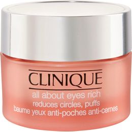 Clinique Augencreme All About Eyes Rich, rosa|silberfarben
