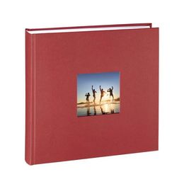 Hama Fotoalbum Jumbo Fotoalbum 30 x 30 cm, 100 Seiten, Album, Bordeaux, rot