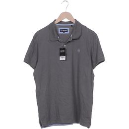 CAMP DAVID Herren Poloshirt, grau, Gr. 54